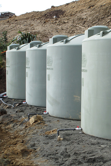 Plastic water tanks water storage tank Kapiti Wellington Manawatu